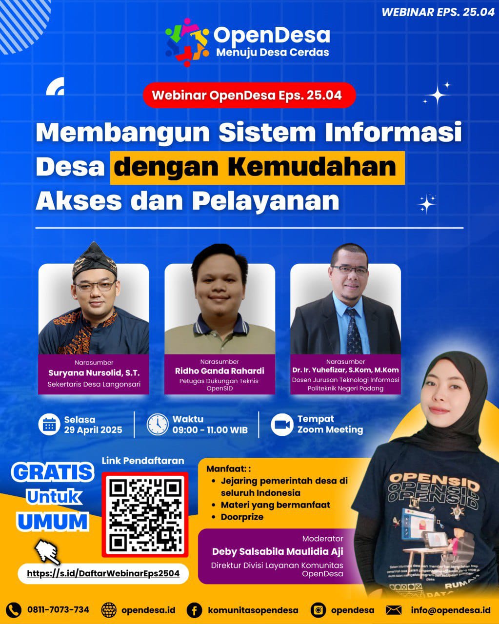Webinar OpenDESA: Sistem Informasi Desa sebagai Pilar Aksesibilitas dan ...